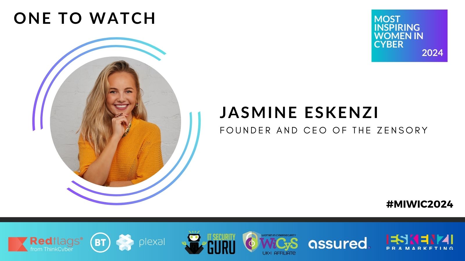 #MIWIC2024 One To Watch: Jasmine Eskenzi, Founder and CEO of The ...